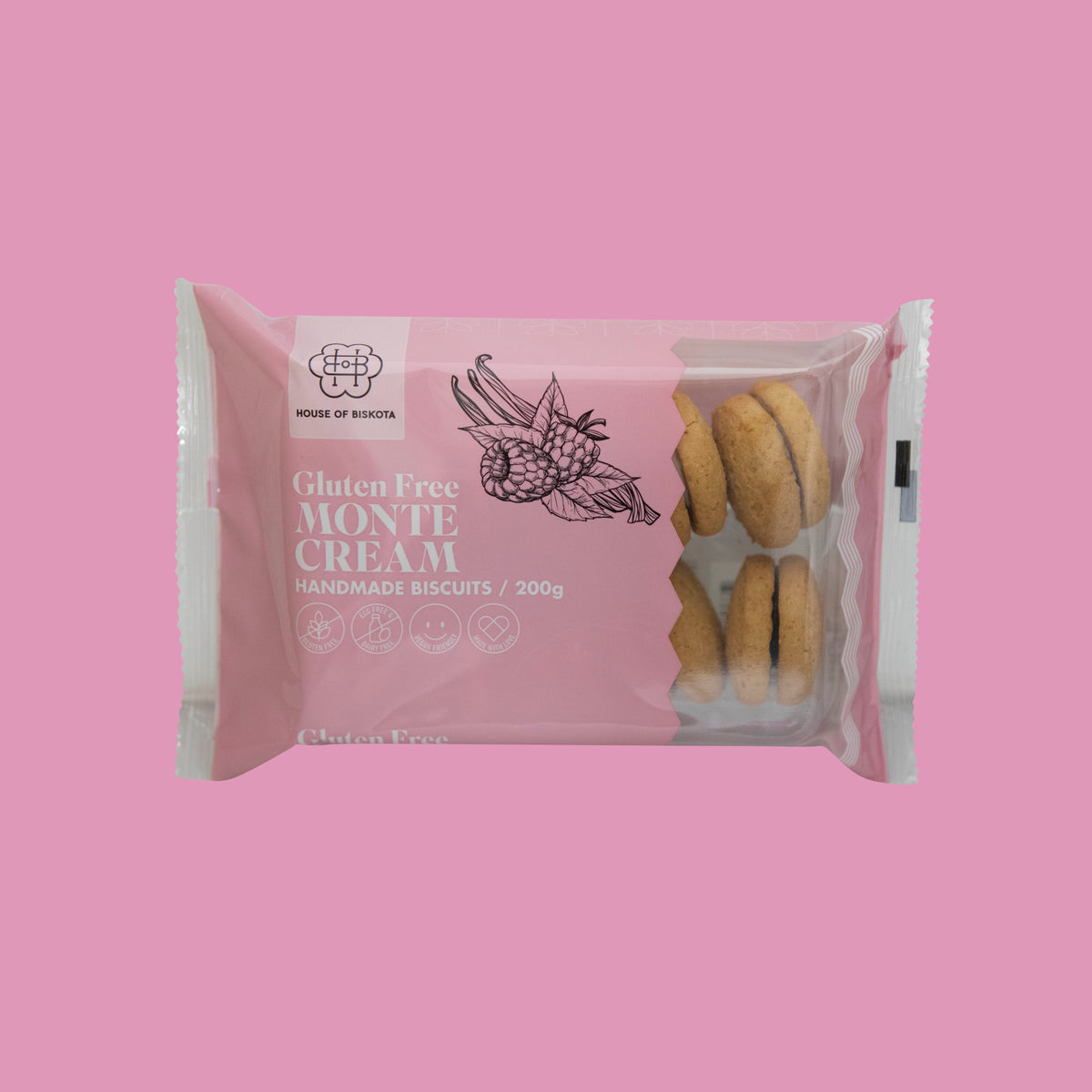 Gluten Free Monte Cream – House Of Biskota Australia