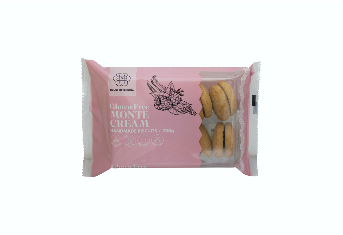 Gluten Free Monte Cream – House Of Biskota Australia